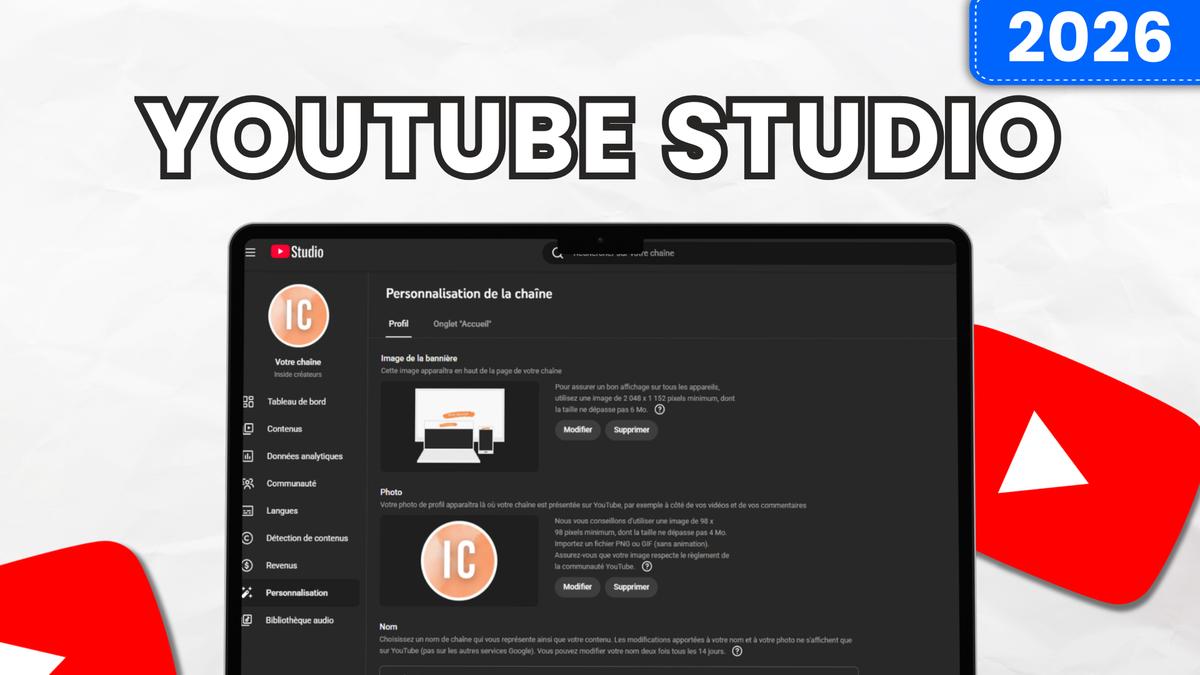YouTube Studio 2026: complete guide from dashboard to audio library ...